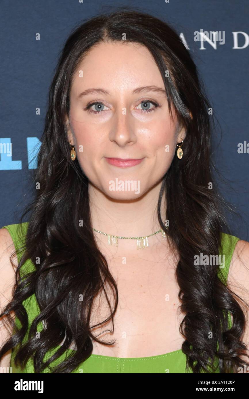 New York, USA. 09th Mar, 2025. Natalie Margolin attends "All Nighter ...