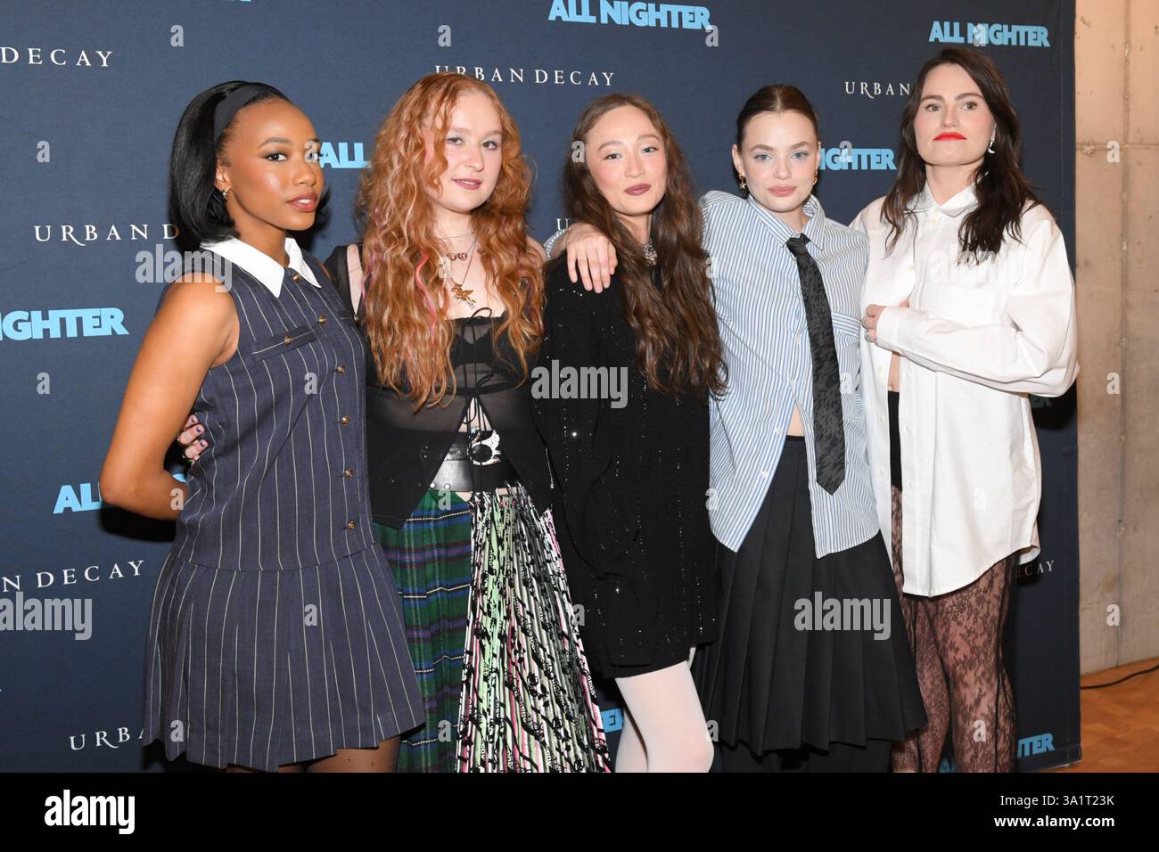 New York, USA. 09th Mar, 2025. (L-R) Alyah Chanelle Scott, Julia Lester ...