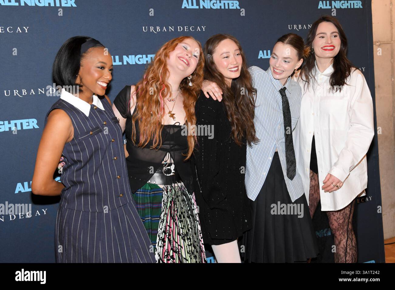 New York, USA. 09th Mar, 2025. (L-R) Alyah Chanelle Scott, Julia Lester ...