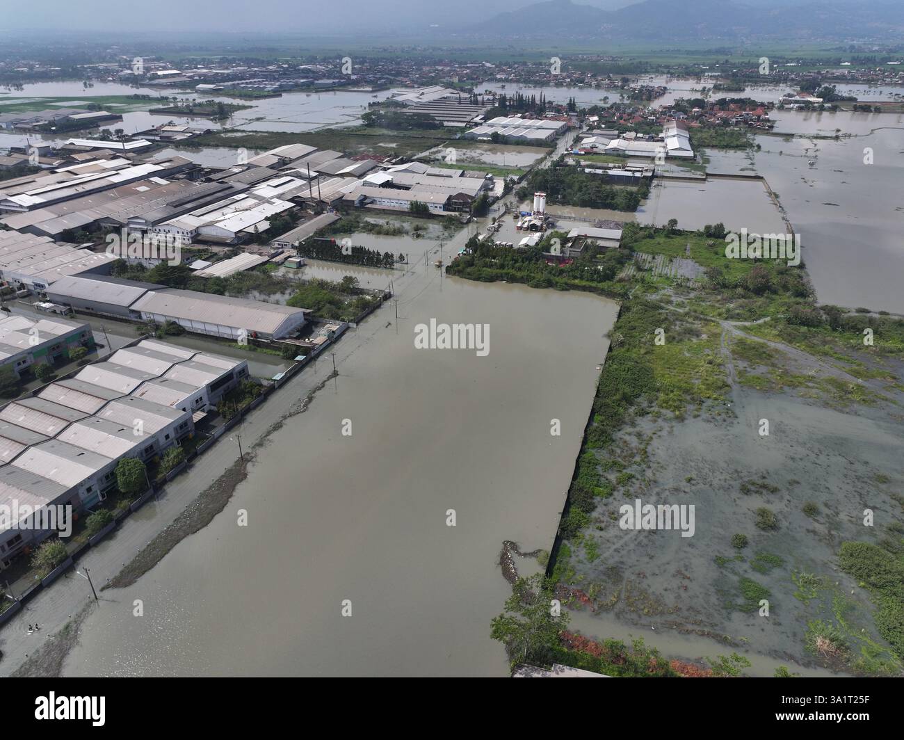 Flooding in southern Bandung occurs during the heavy rainy season ...