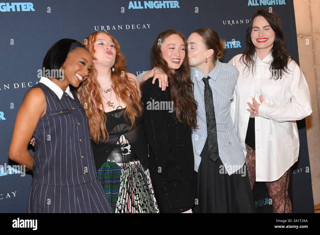 New York, USA. 09th Mar, 2025. (L-R) Alyah Chanelle Scott, Julia Lester ...