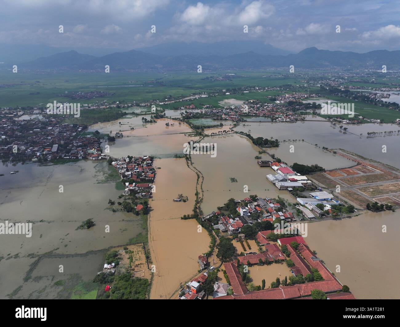 Flooding in southern Bandung occurs during the heavy rainy season ...