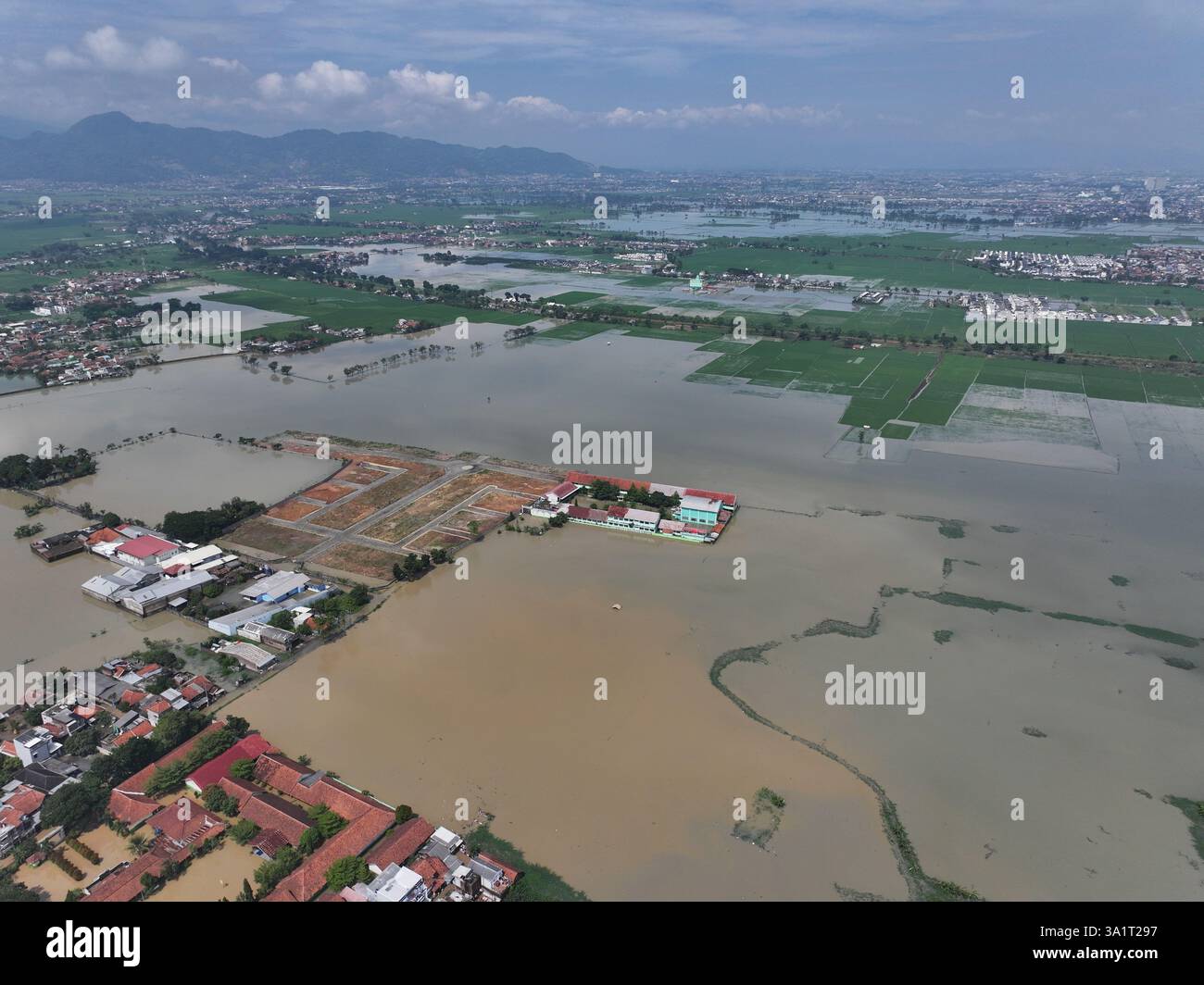 Flooding in southern Bandung occurs during the heavy rainy season ...