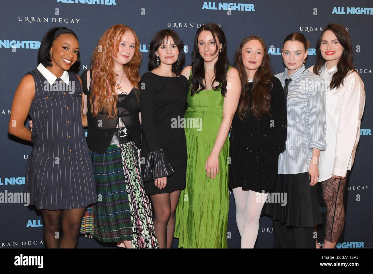 New York, USA. 09th Mar, 2025. Kristine Froseth, Kathryn Gallagher ...