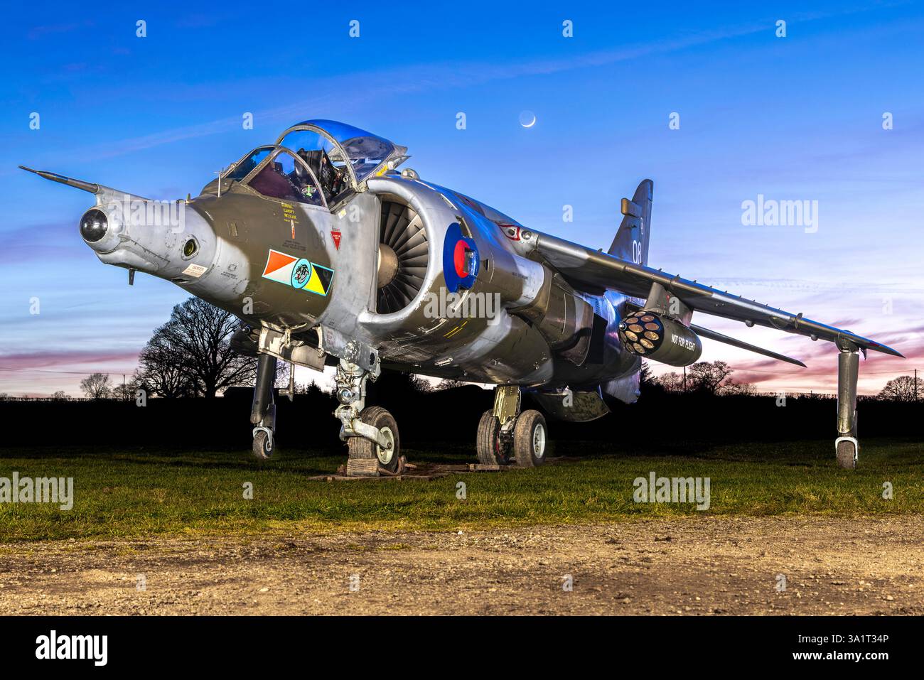 Hawker Siddeley Harrier Stock Photo - Alamy