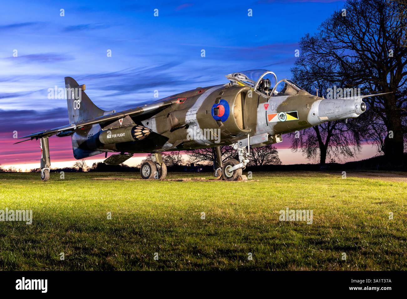 Hawker Siddeley Harrier Stock Photo - Alamy