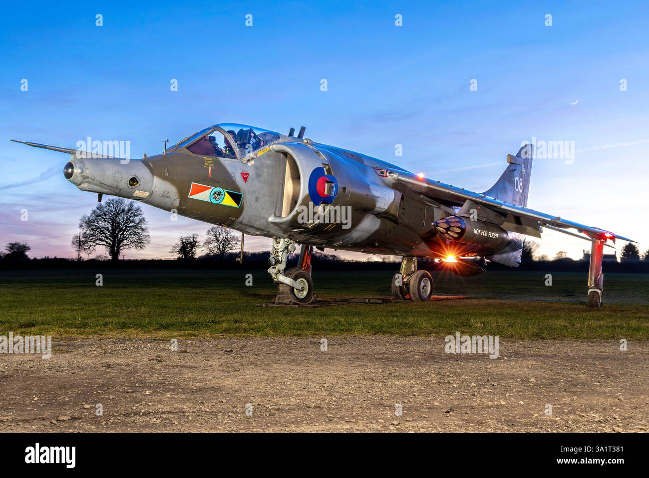Hawker Siddeley Harrier Stock Photo - Alamy