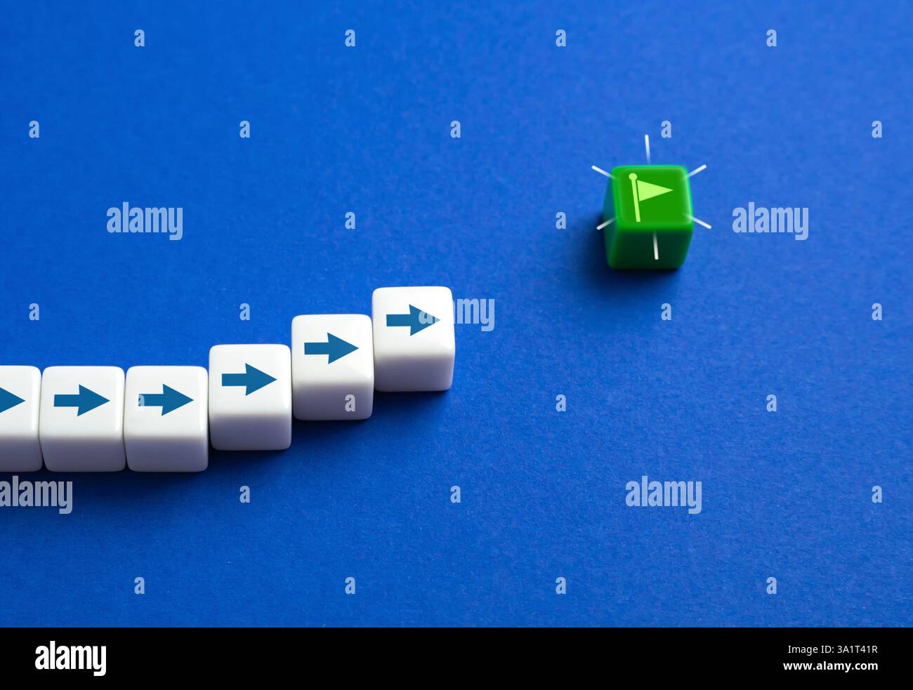 Reach a checkpoint or milestone. Progress toward a goal, marking ...