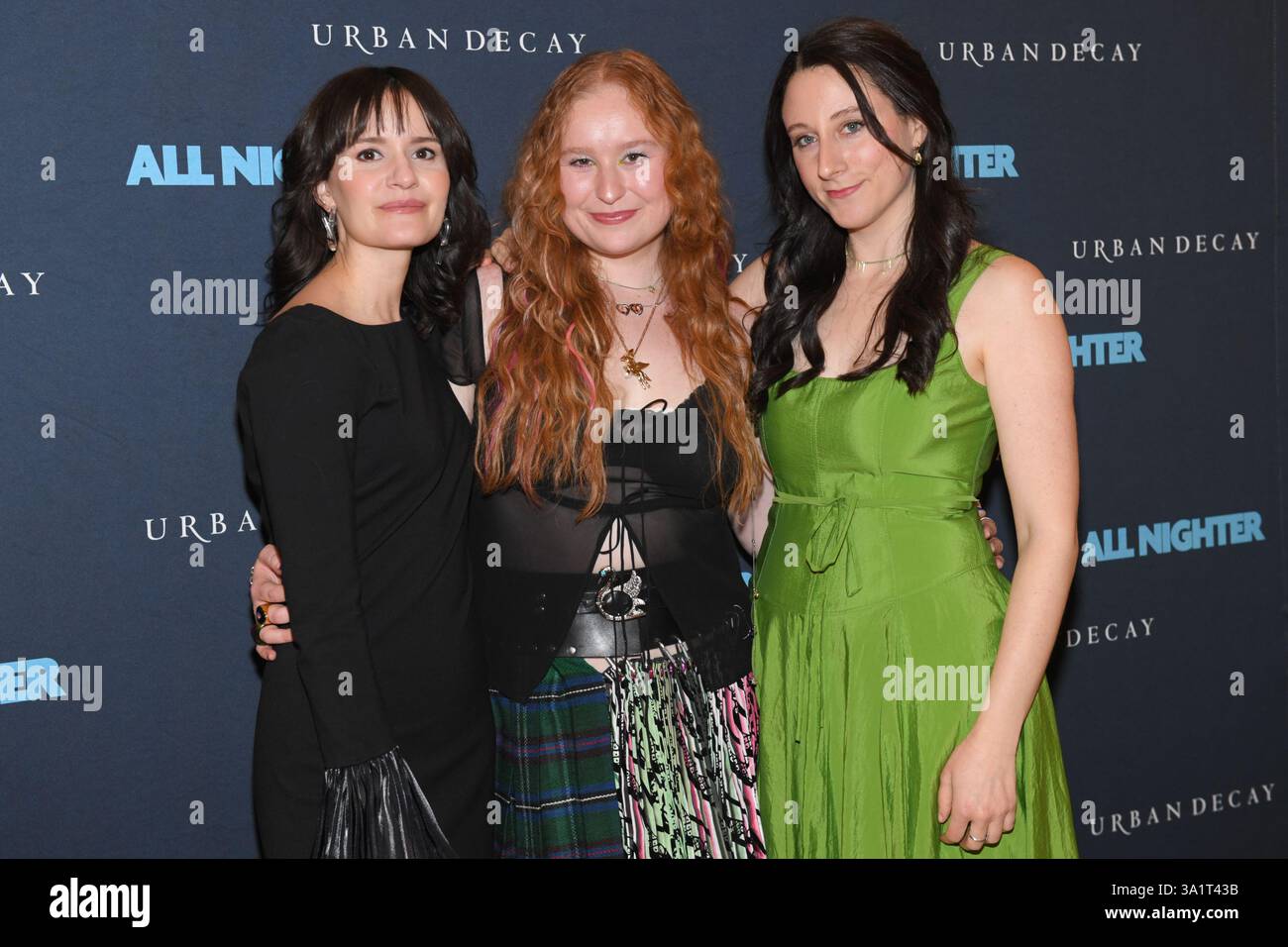 Jaki Bradley, Julia Lester and Natalie Margolin attend "All Nighter ...