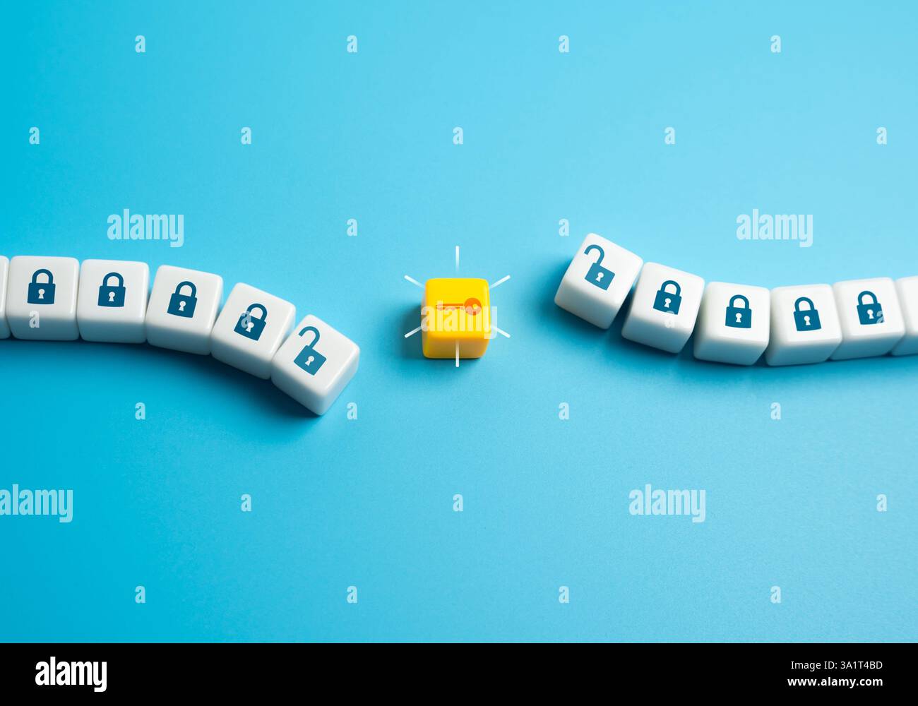 A key that opens a chain of locks and restrictions. The concept of ...