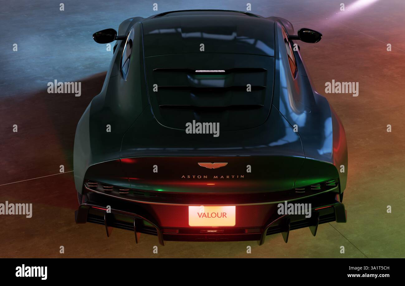 Aston Martin Valour- Retro-Inspired Limited Edition Manual Car Stock ...