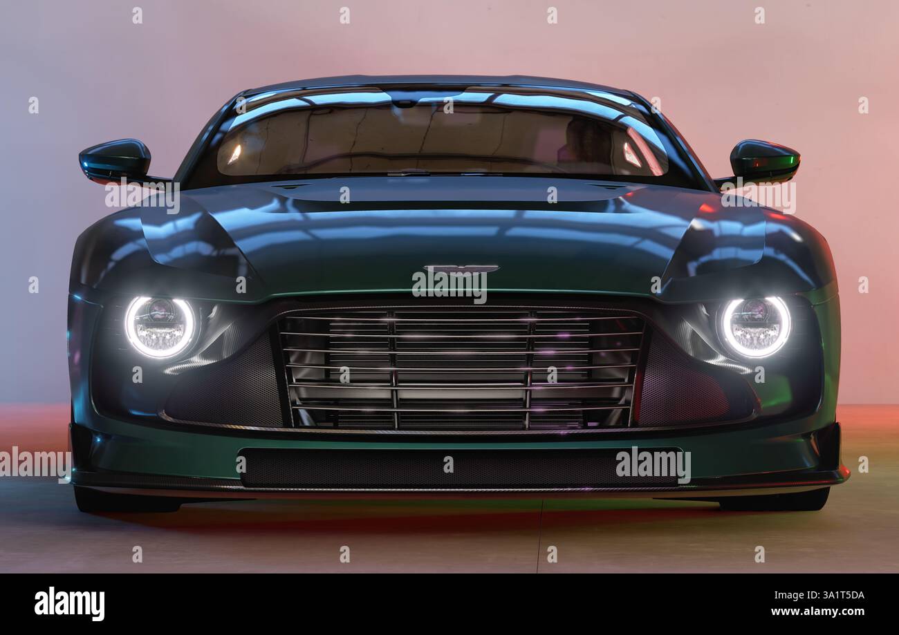 Aston Martin Valour- Retro-Inspired Limited Edition Manual Car Stock ...
