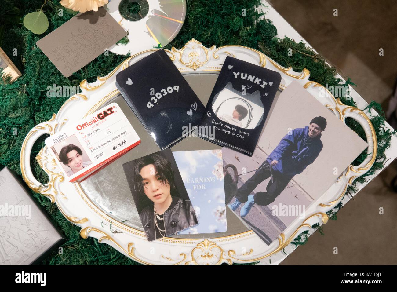 BTS Suga's birthday, Mar 9, 2025 : A cafe decorated to celebrate BTS ...