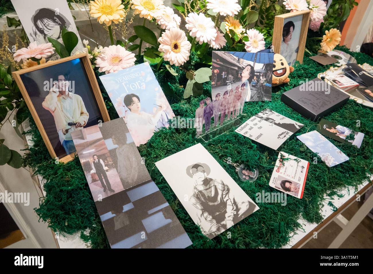 BTS Suga's birthday, Mar 9, 2025 : A cafe decorated to celebrate BTS ...