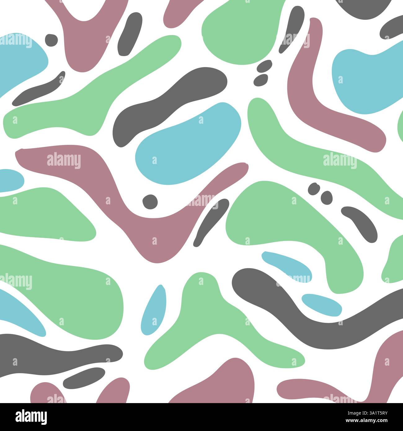 Hand drawn organic shapes Stock Vector Images - Alamy