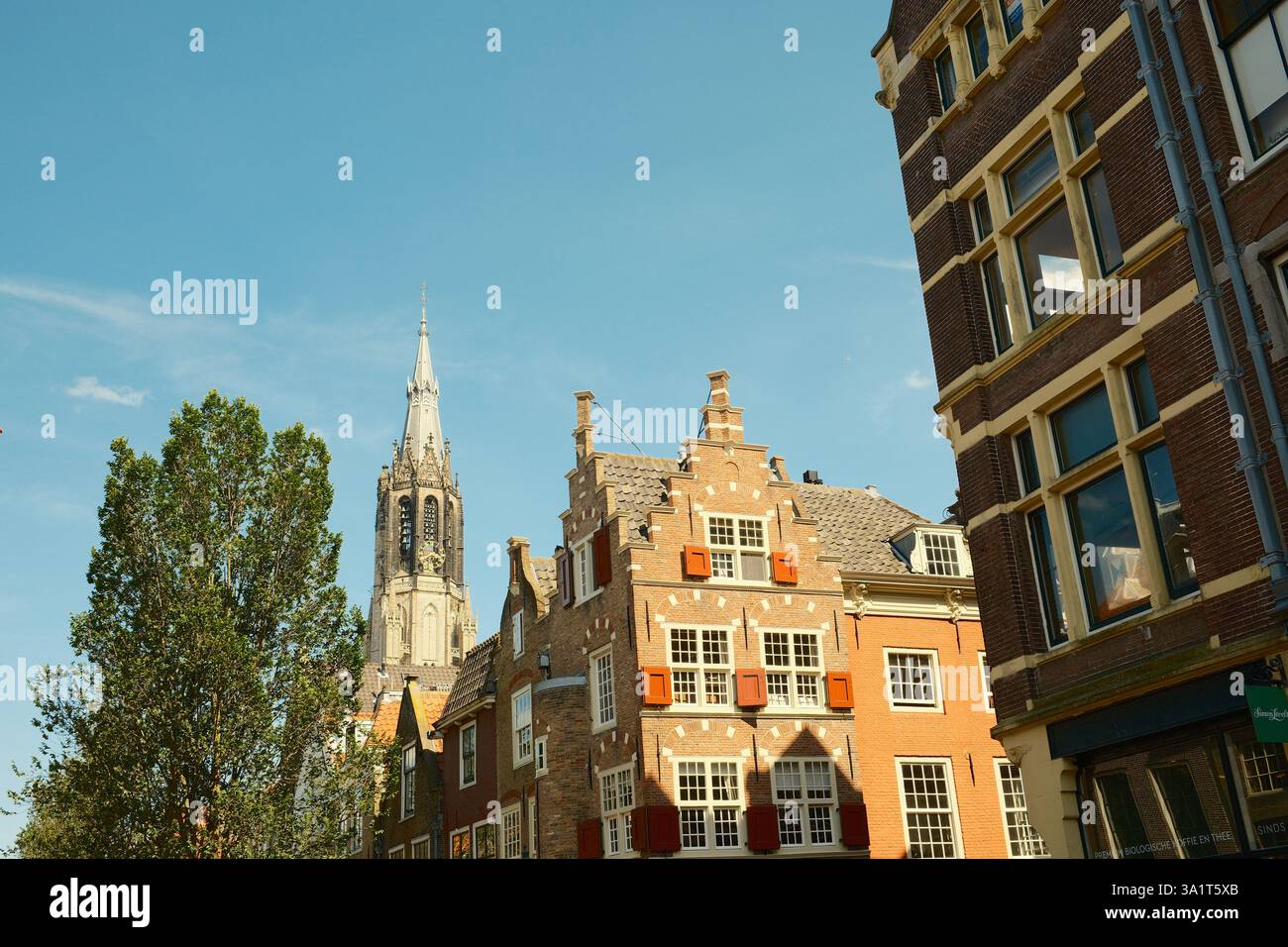 Medieval dutch architecture and the tower of the der aa-kerk church ...