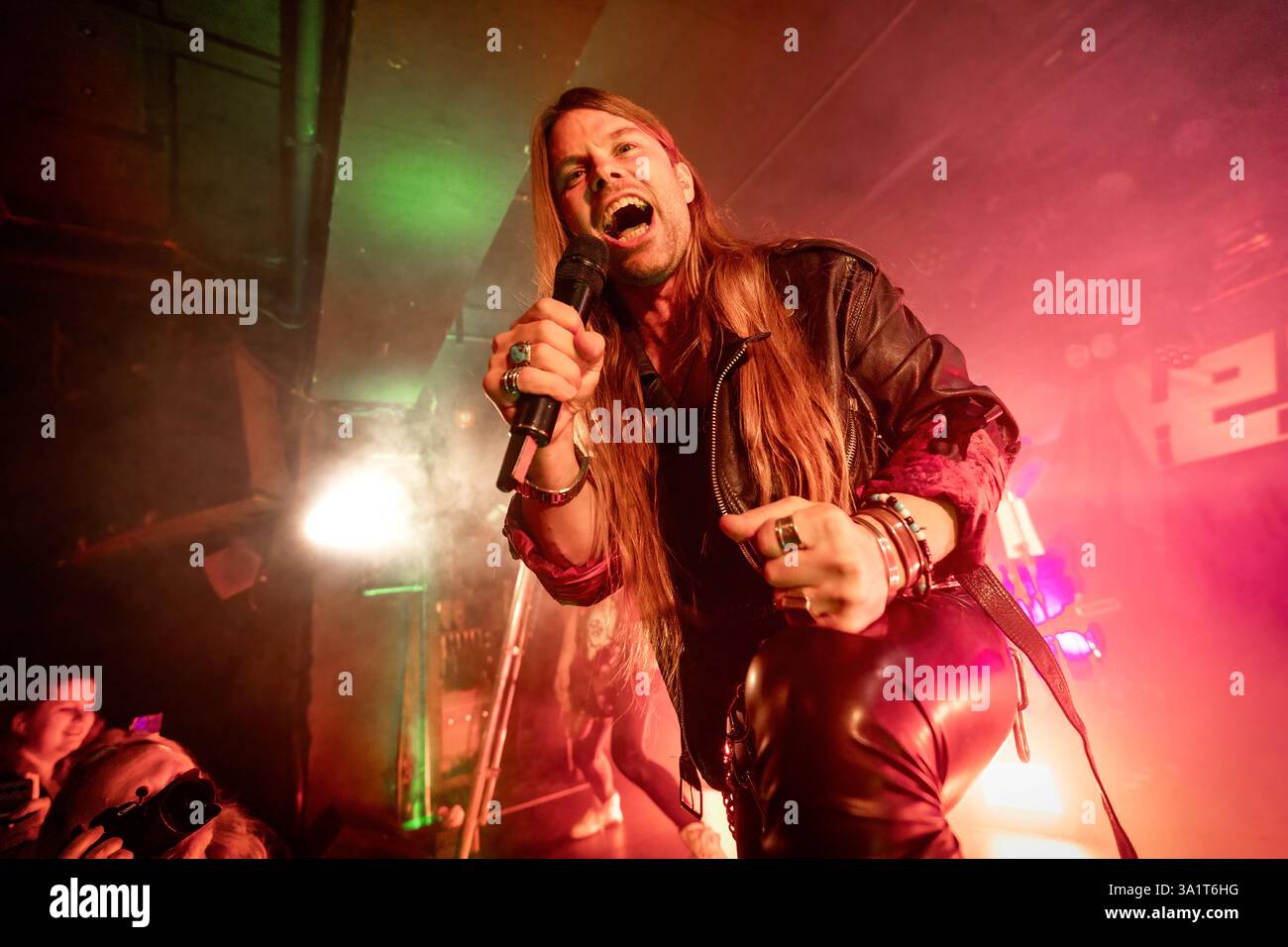Oslo, Norway. 26th, February 2025. The Swedish hard rock band H.E.A.T ...