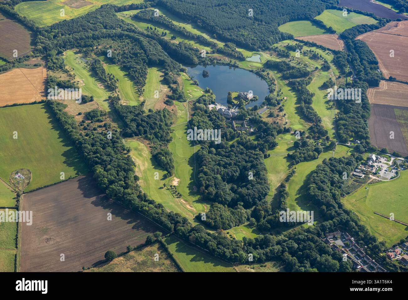 Waterton Park, a landscape park repurposed as a nature reserve in the ...