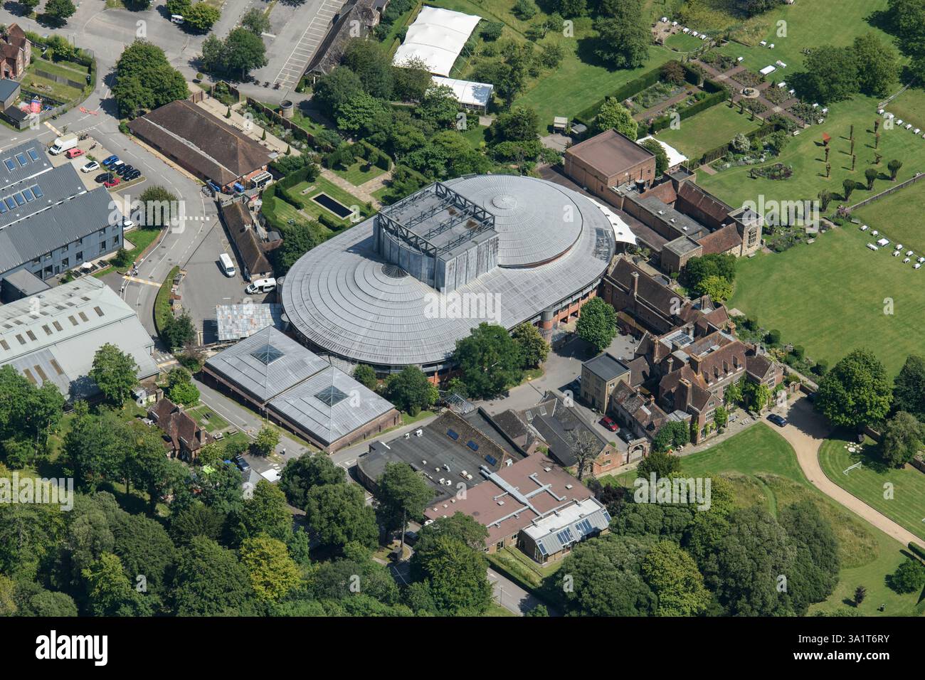 The Opera House and country house, Glyndebourne, East Sussex, 2024 ...