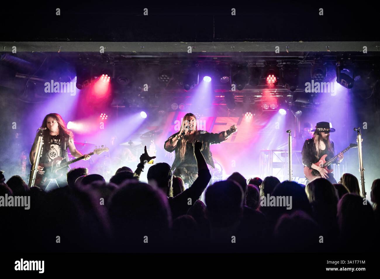 Oslo, Norway. 26th, February 2025. The Swedish hard rock band H.E.A.T ...