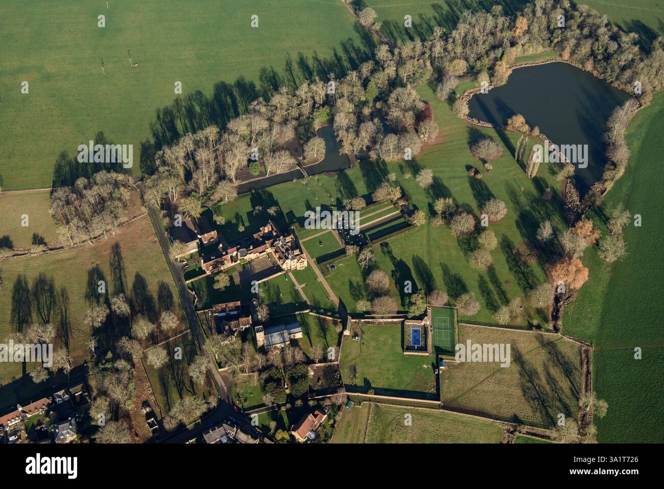 Ashby St Ledgers Manor house and gardens, including a walled garden of ...