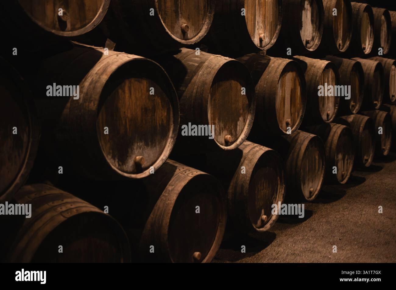 Old traditional beverage cellar in hi-res stock photography and images ...