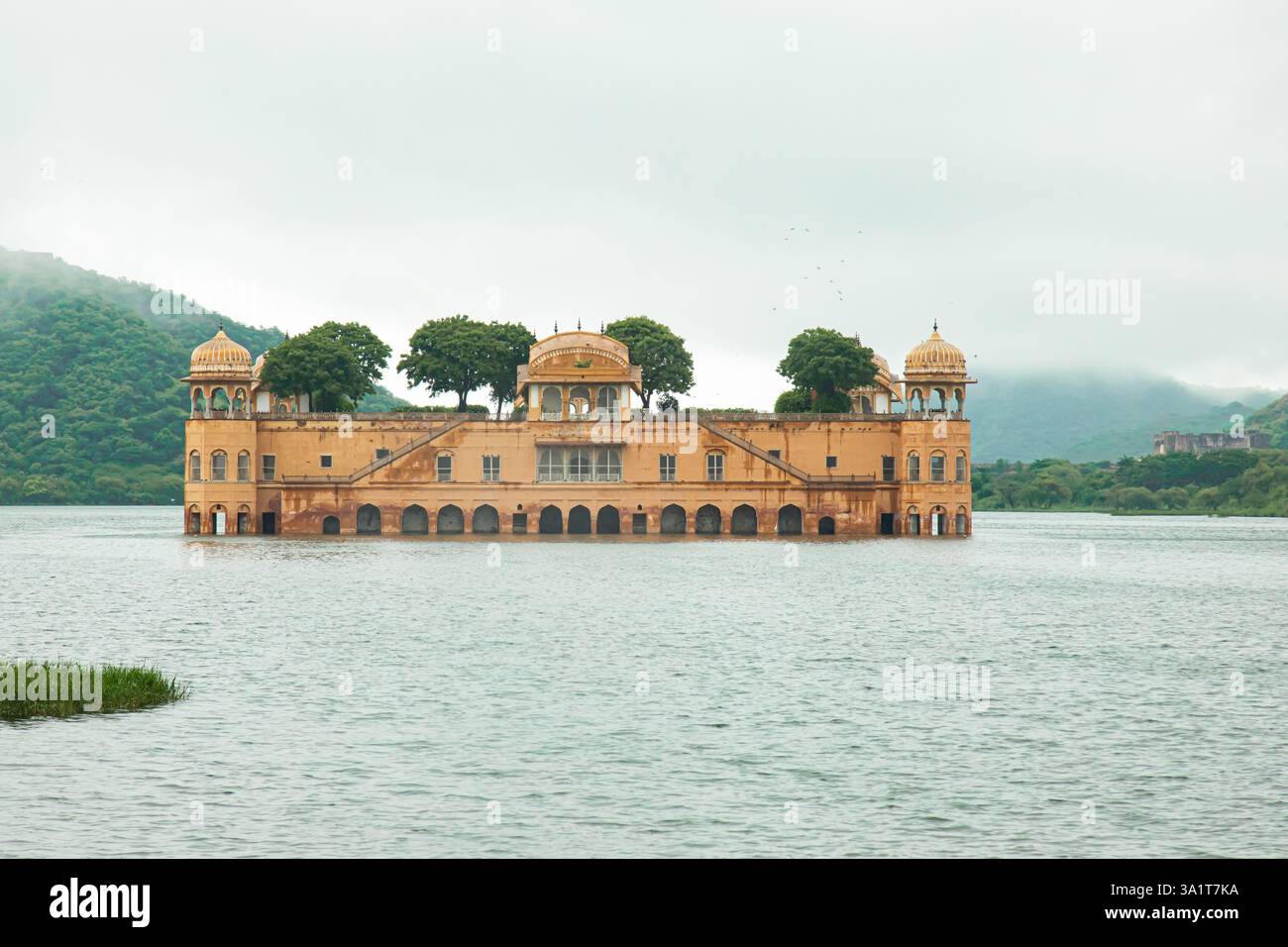 Jaipur, Rajasthan, India - 8-17-2022: Jal Mahal, water palace floating ...