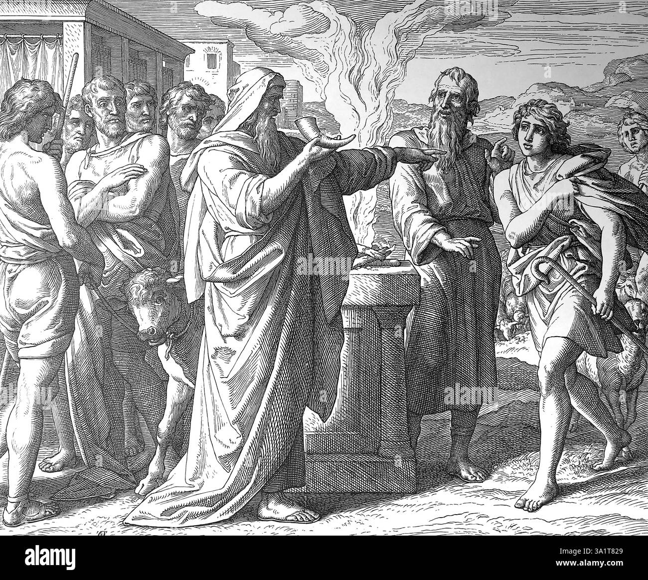 Bible. David is anointed king of Judah and Israel. 1st Book of Samuel ...