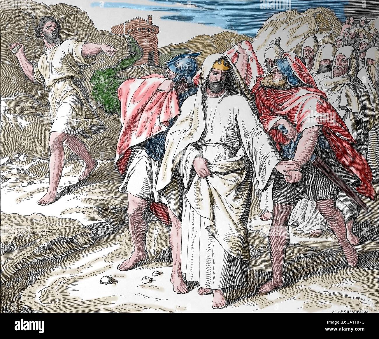 David kicked out of jerusalem hi-res stock photography and images - Alamy