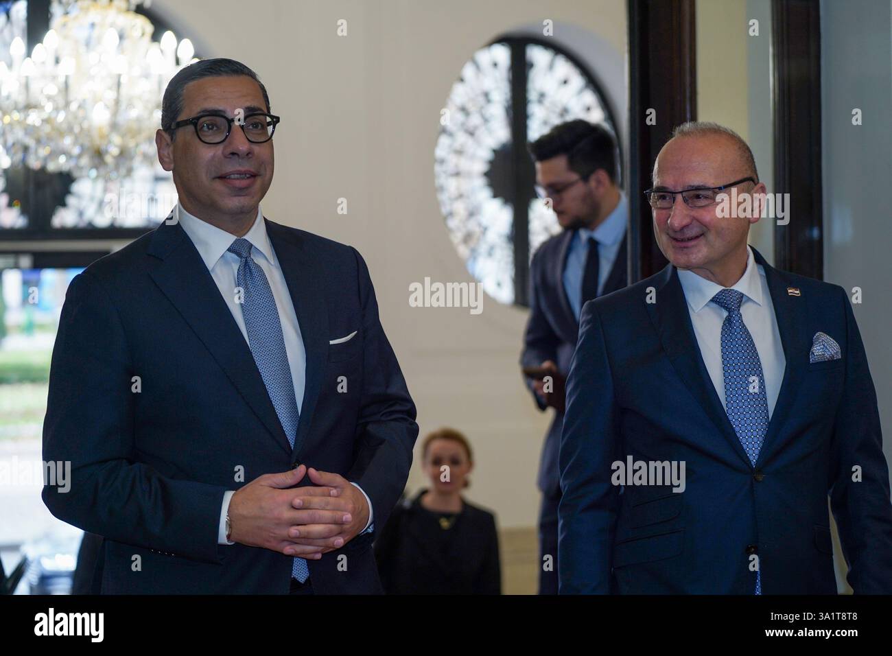 Minister of Foreign and European Affairs Gordan Grlic Radman met with ...