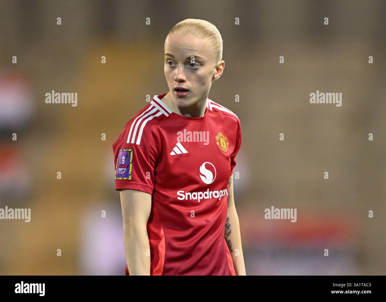Manchester United's Anna Sandberg during the Adobe Women's FA Cup ...