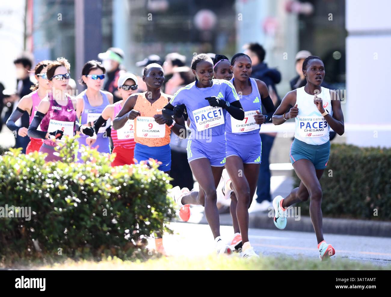 (R-L) Stella Chesang (UGA), Sheila Chepkirui (KEN), Janeth Chepngetich (KEN), Eunice Chebichii ...