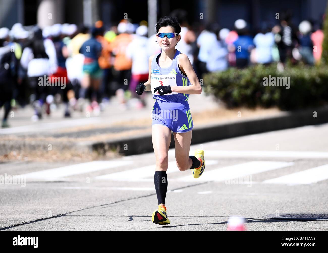 Nagoya, Aichi, Japan. 9th Mar, 2025. Mao Uesugi Marathon : Nagoya Women ...