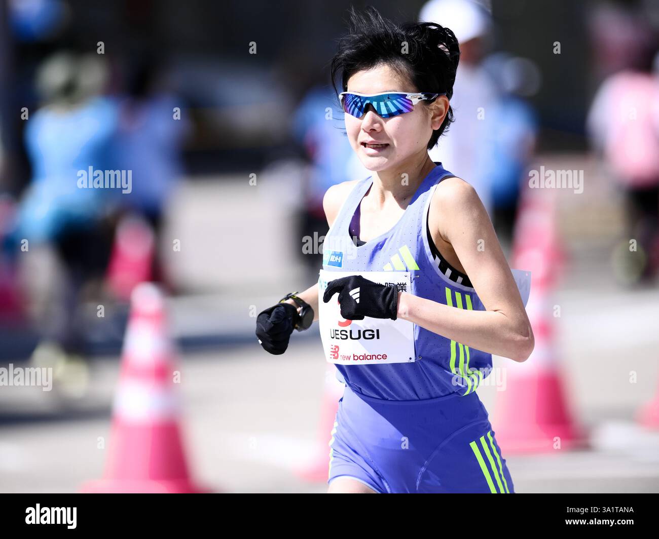 Nagoya, Aichi, Japan. 9th Mar, 2025. Mao Uesugi Marathon : Nagoya Women ...