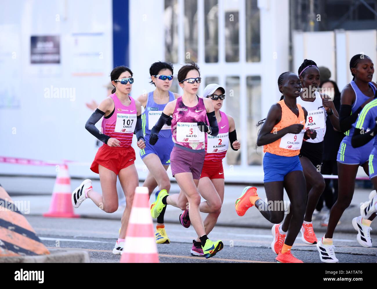 (L-R) Natsuki Omori, Mao Uesugi, Sayaka Sato, Rika Kaseda, MARCH 9 ...