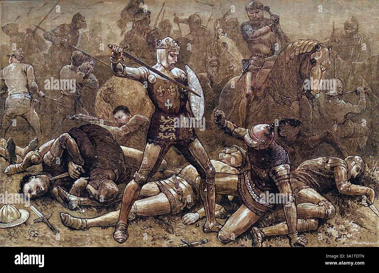 100 years war 1415 hi-res stock photography and images - Alamy