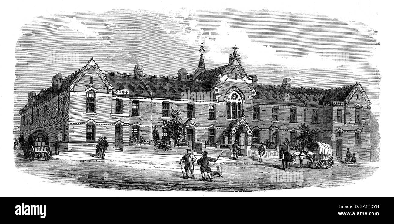 The Drovers Hall, Metropolitan Cattle Market, [London], 1873. 'This ...