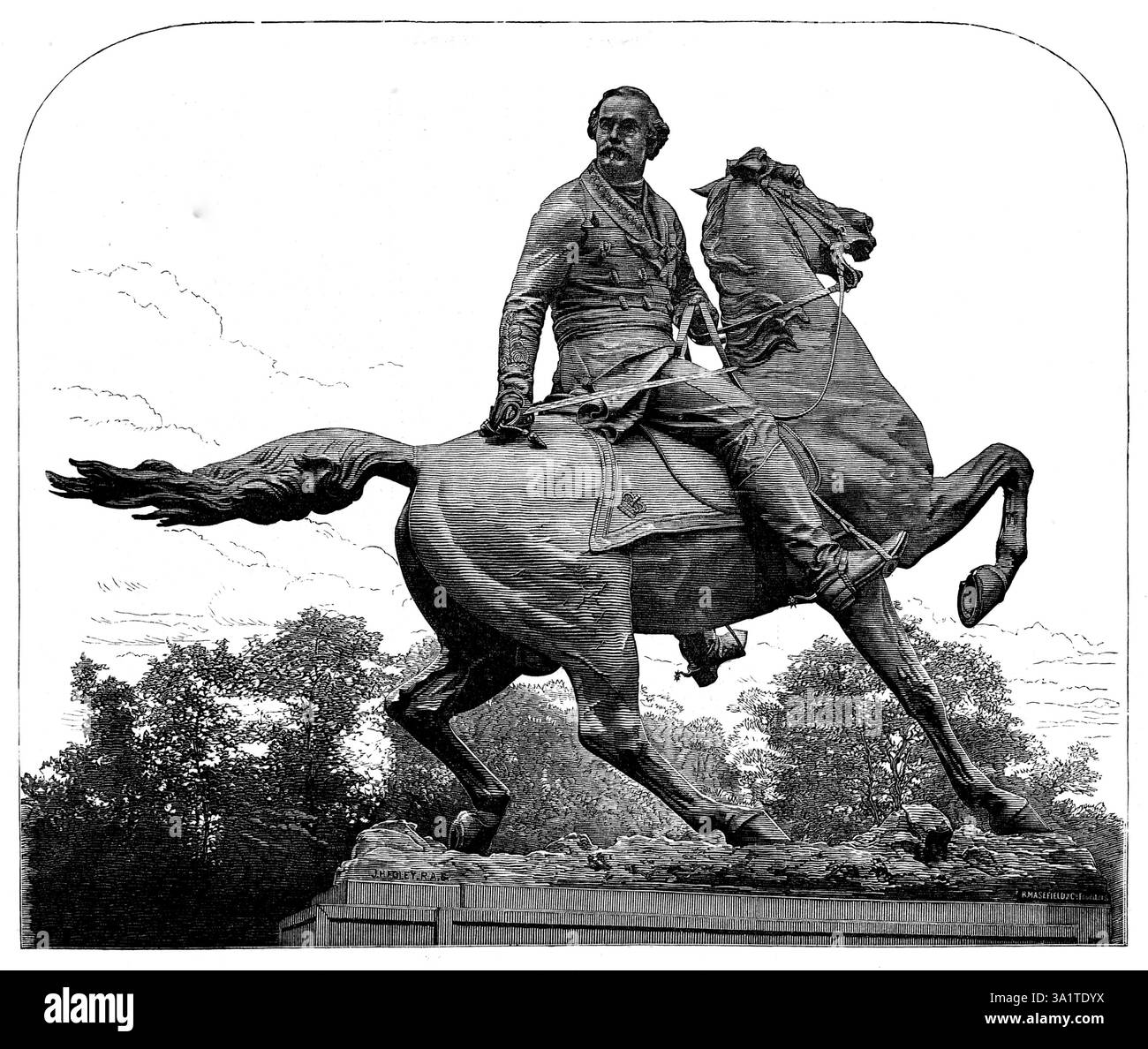 Animals in bronze Black and White Stock Photos & Images - Alamy