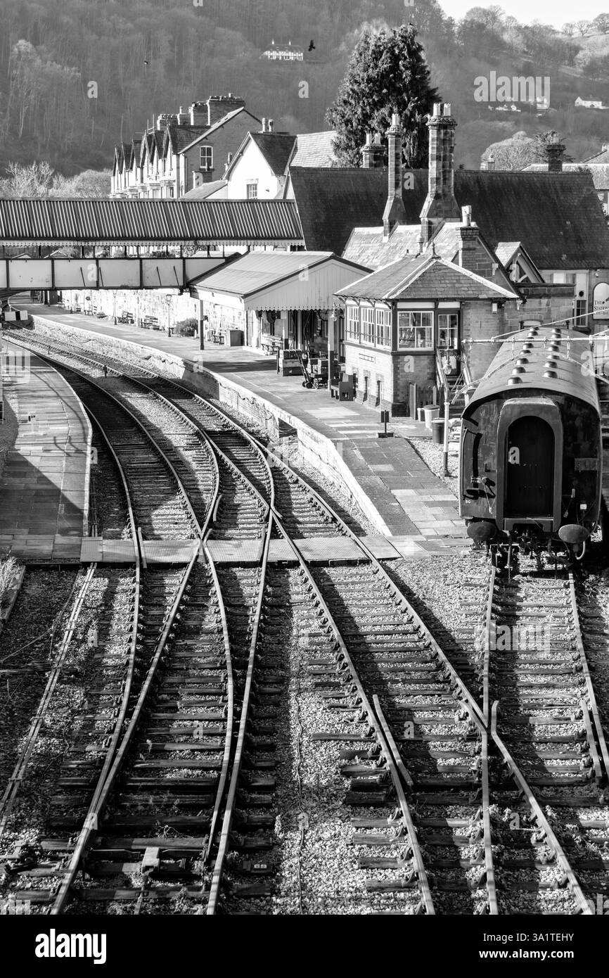 Llangollen Railway Station, North Wales Stock Photo - Alamy