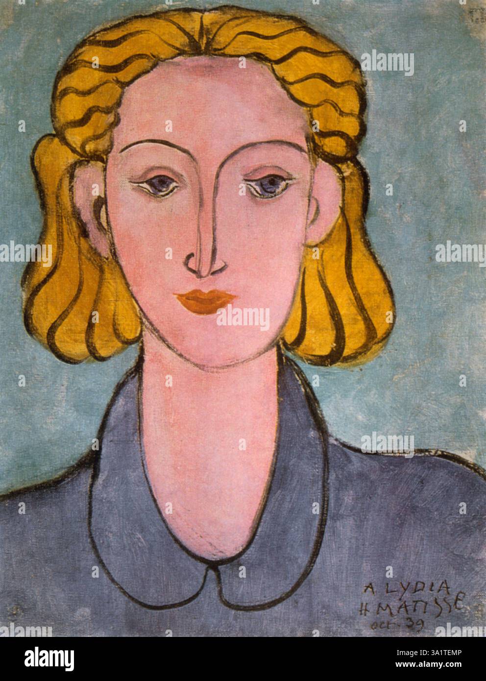 'Young Woman in a Blue Blouse (Portrait of Lydia Delectorskaya)', 1939 ...