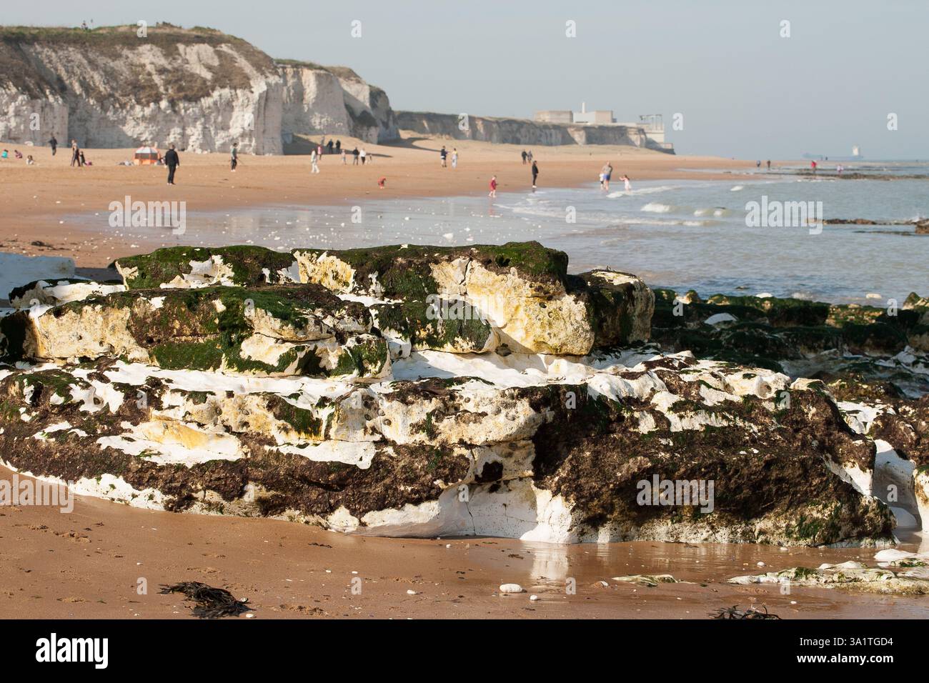 Botany Bay a secluded bay, located between Margate and Broadstairs, and ...