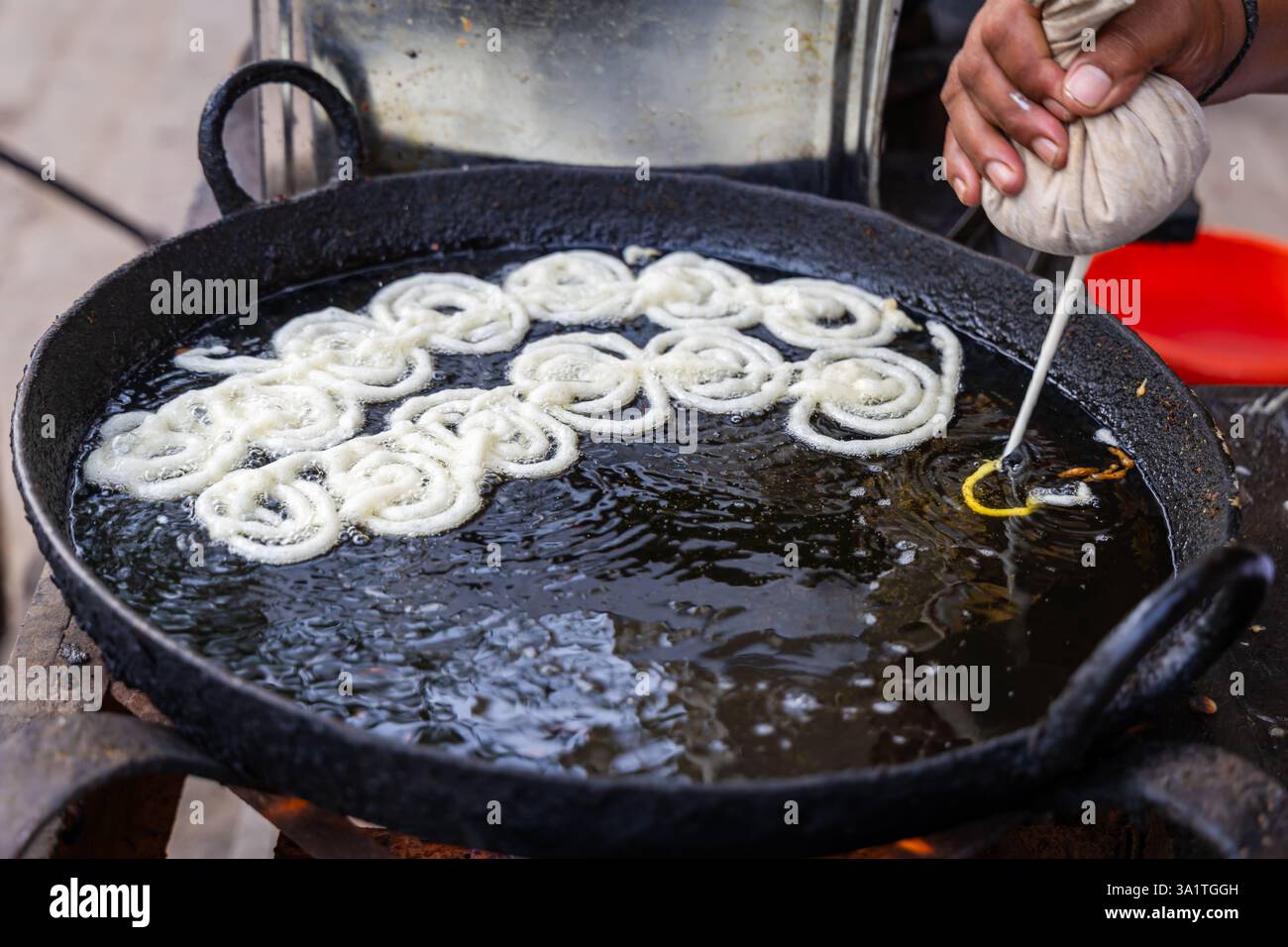 Preparing local sweet snacks hi-res stock photography and images - Alamy