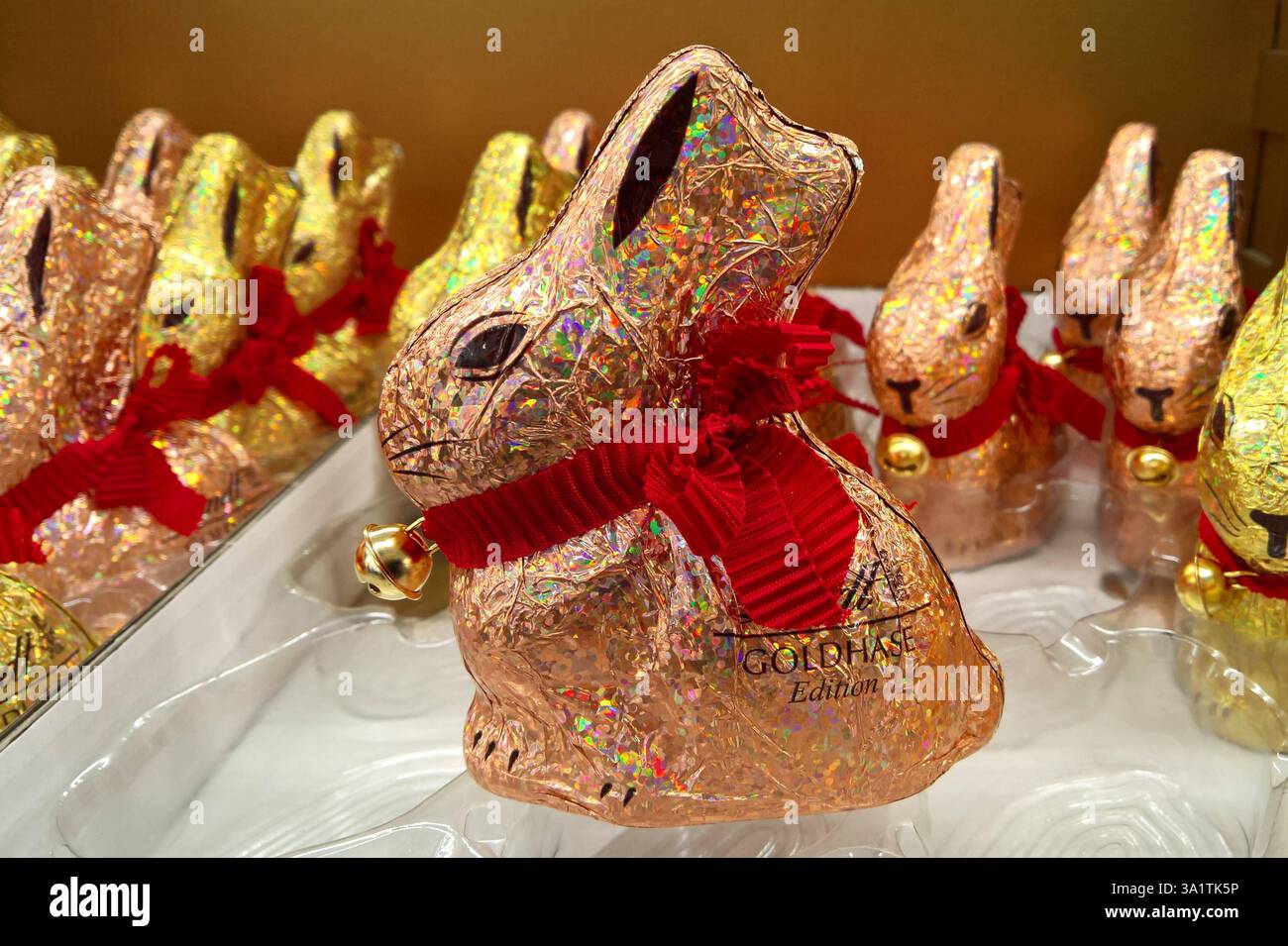 Lindt Goldhase Edition, Osterhase bzw Schokohase von der ...