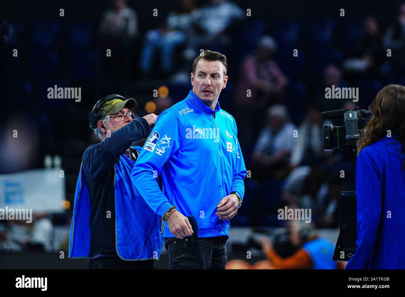 Filip Jicha (THW Kiel, Trainer) GER, THW Kiel vs. Rhein-Neckar Loewen ...