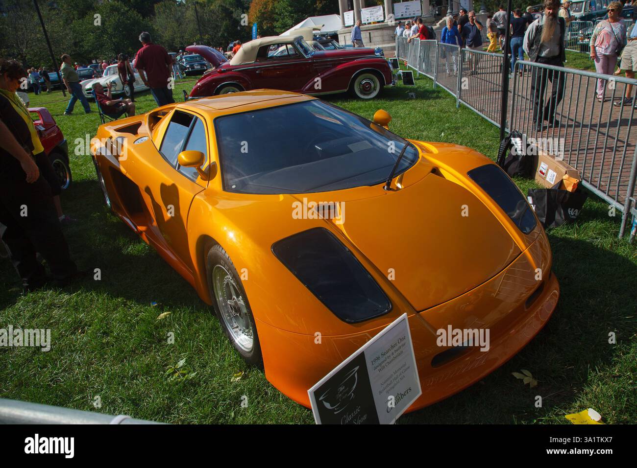 The Exclusive 1996 Searcher One Wilt Chamberlain at a Sports car ...