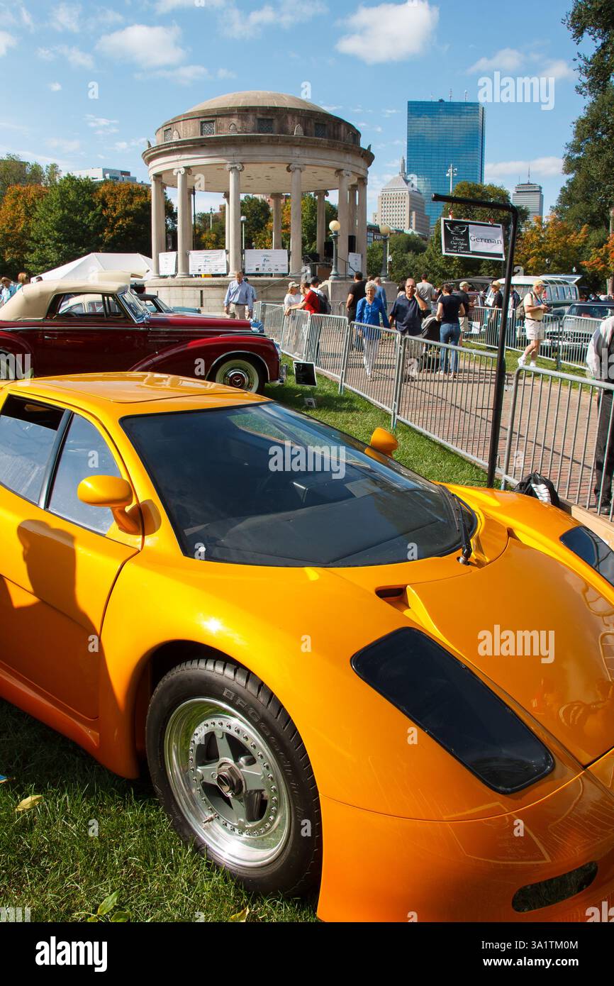 The Exclusive 1996 Searcher One Wilt Chamberlain at a Sports car ...
