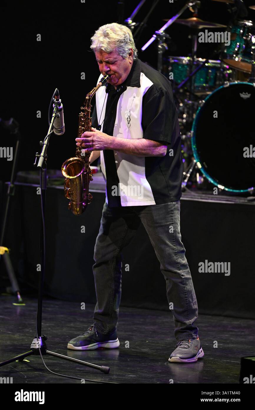 Fort Lauderdale, FL, USA. 08th Mar, 2025. Jay Beckenstein of Spyro Gyra ...