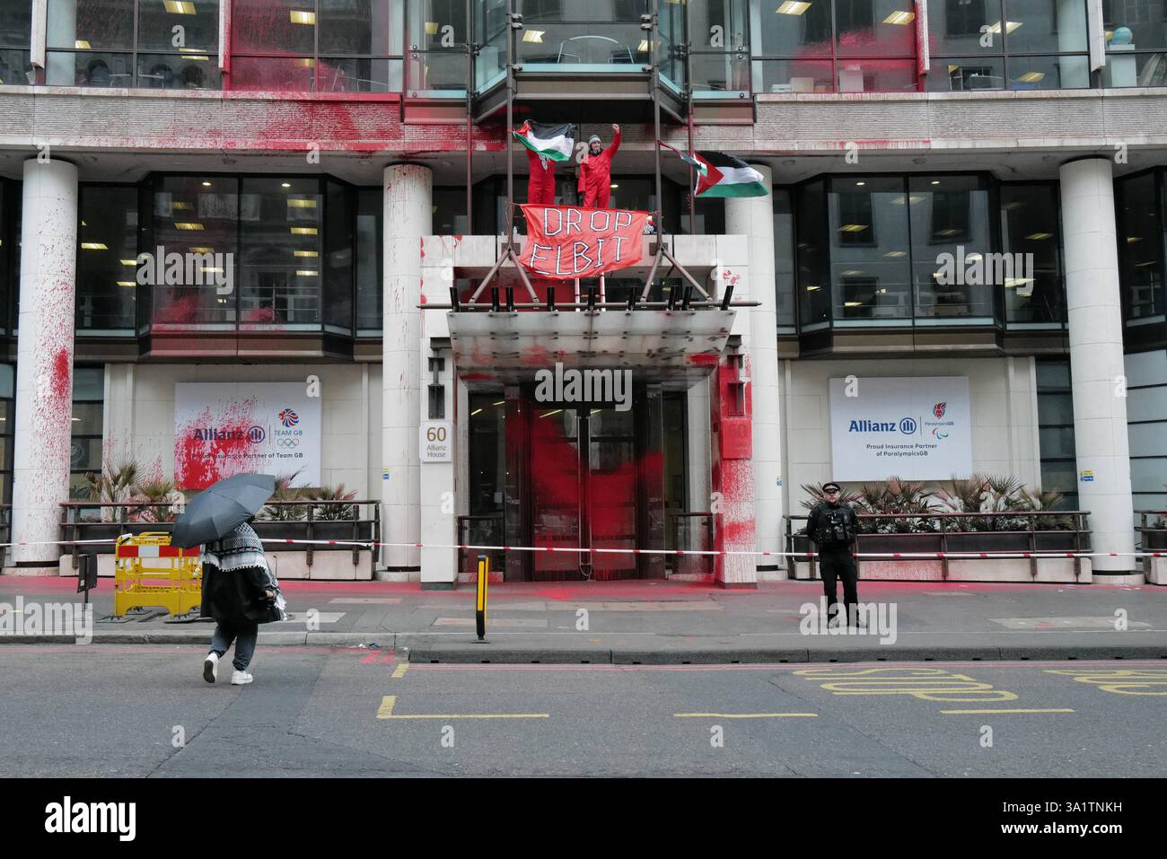 RECORD DATE NOT STATED Protest against Elbit Systems in London ...