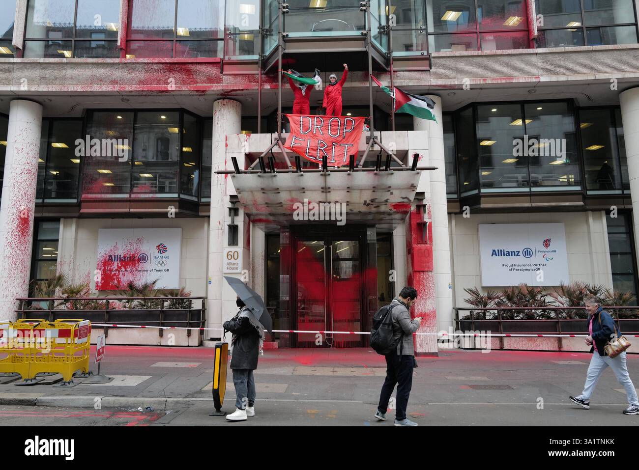 RECORD DATE NOT STATED Protest against Elbit Systems in London ...