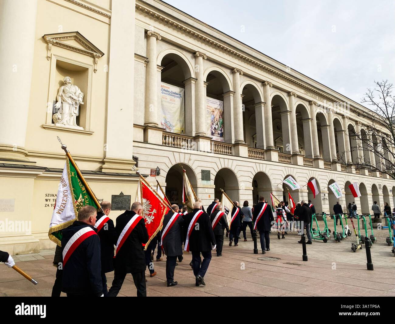 Warsaw, Poland - March 09, 2025: Formal procession in Warsaw, Poland ...
